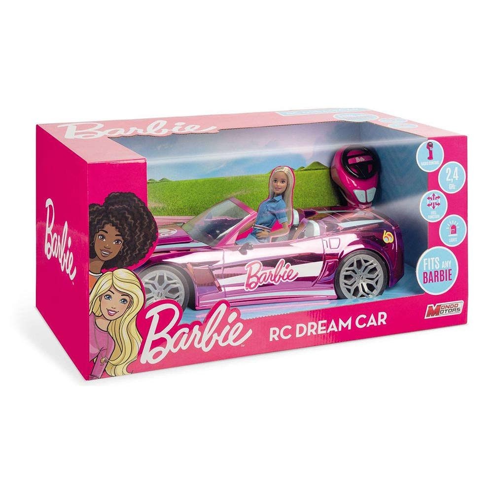 Mondo Barbie Τηλεκατευθυνόμενο R/C Όχημα Dream Car 2.4GHz - Epilogesforkids
