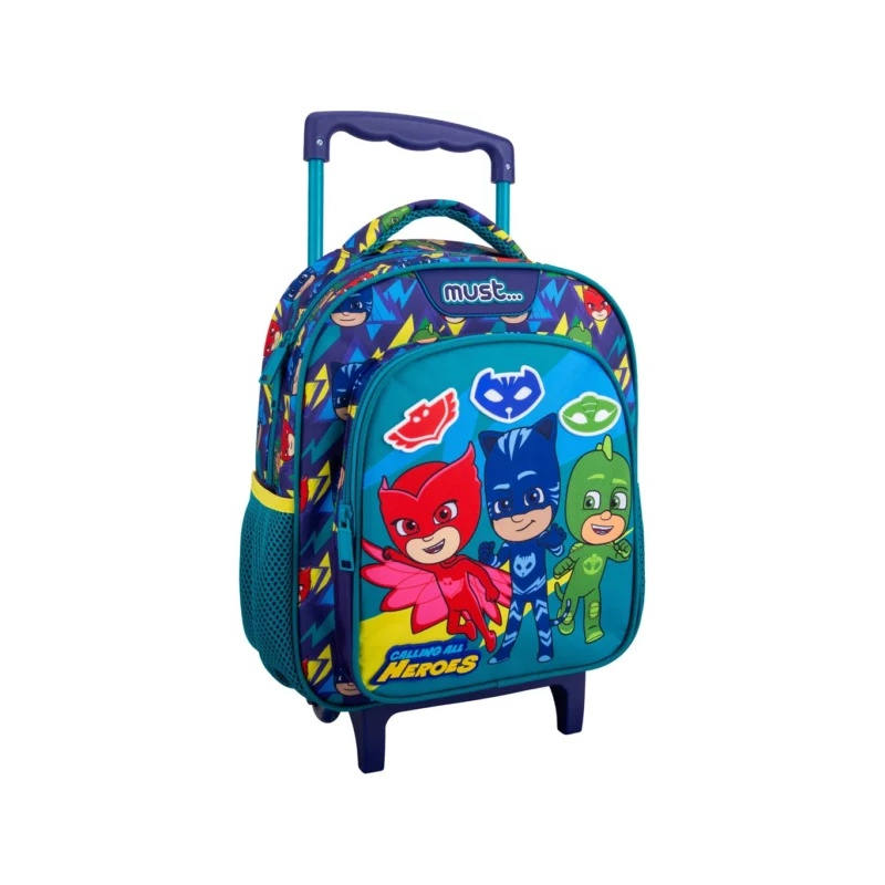Must Τσαντα Τρολλευ Νηπιου 27Χ10Χ31 2Θηκες Pj Masks Calling All Heroes ...